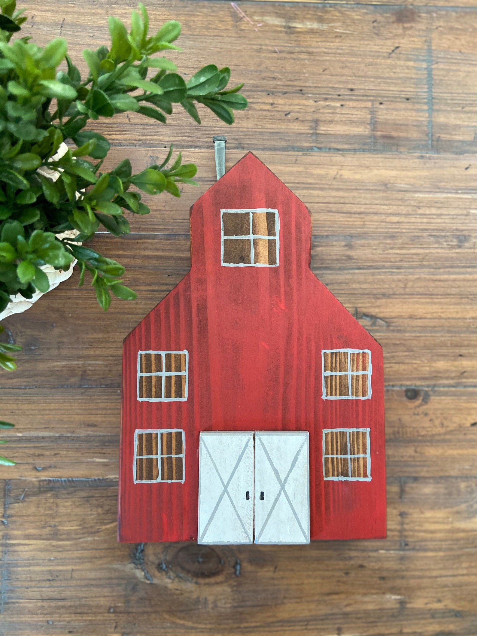 Red Barn Decor Farmhouse decor Rustic Barn Decor Wood | Etsy