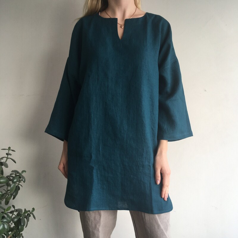 Linen Tunic - Etsy