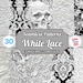 X30 White Lace Digital Paper, Goth Lace, Lace Backgrounds, Victorian ...