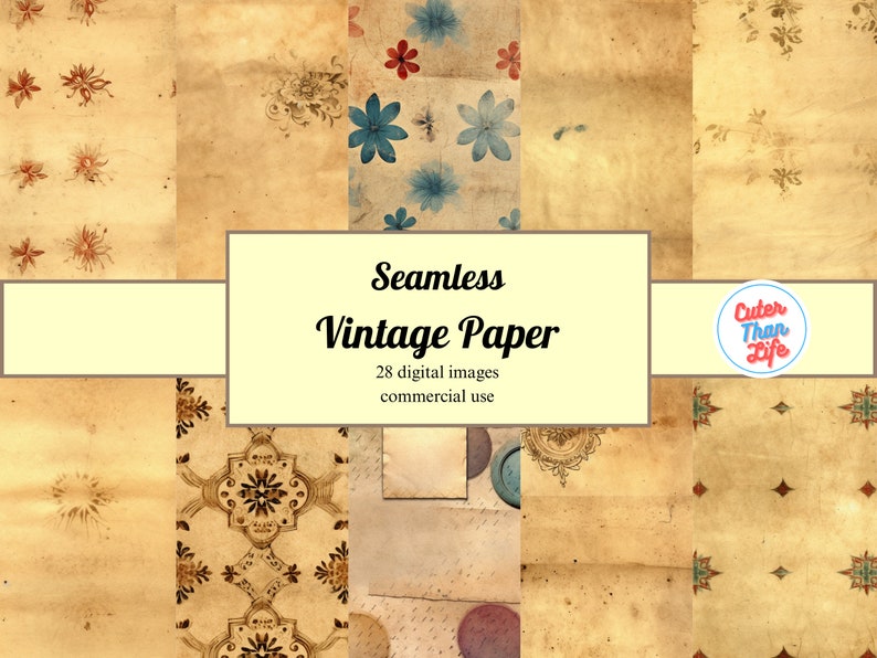 X28 Vintage Paper Textures, Vintage Rustic Shabby Paper Backgrounds ...