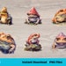 X30 Goblincore Toad Clipart, Frog Watercolor Clipart Bundle, Witchy ...