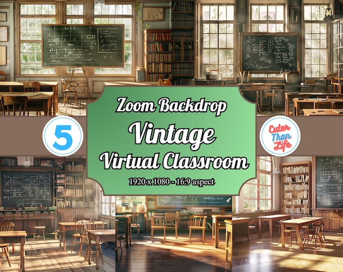 Online Teaching Zoom Background, Teacher Virtual Background, Vipkid ...