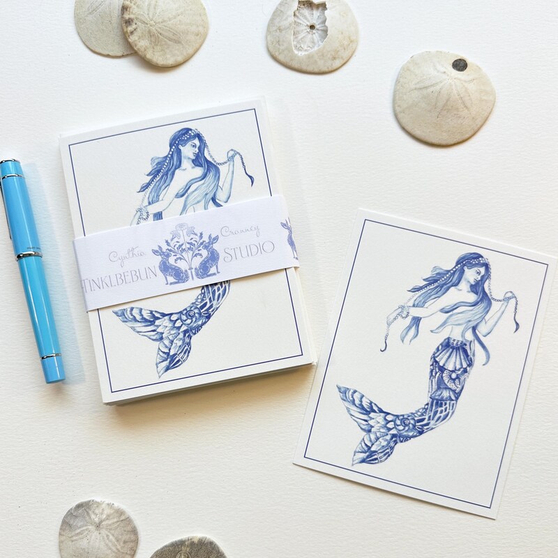 Preppy Mermaid - Etsy