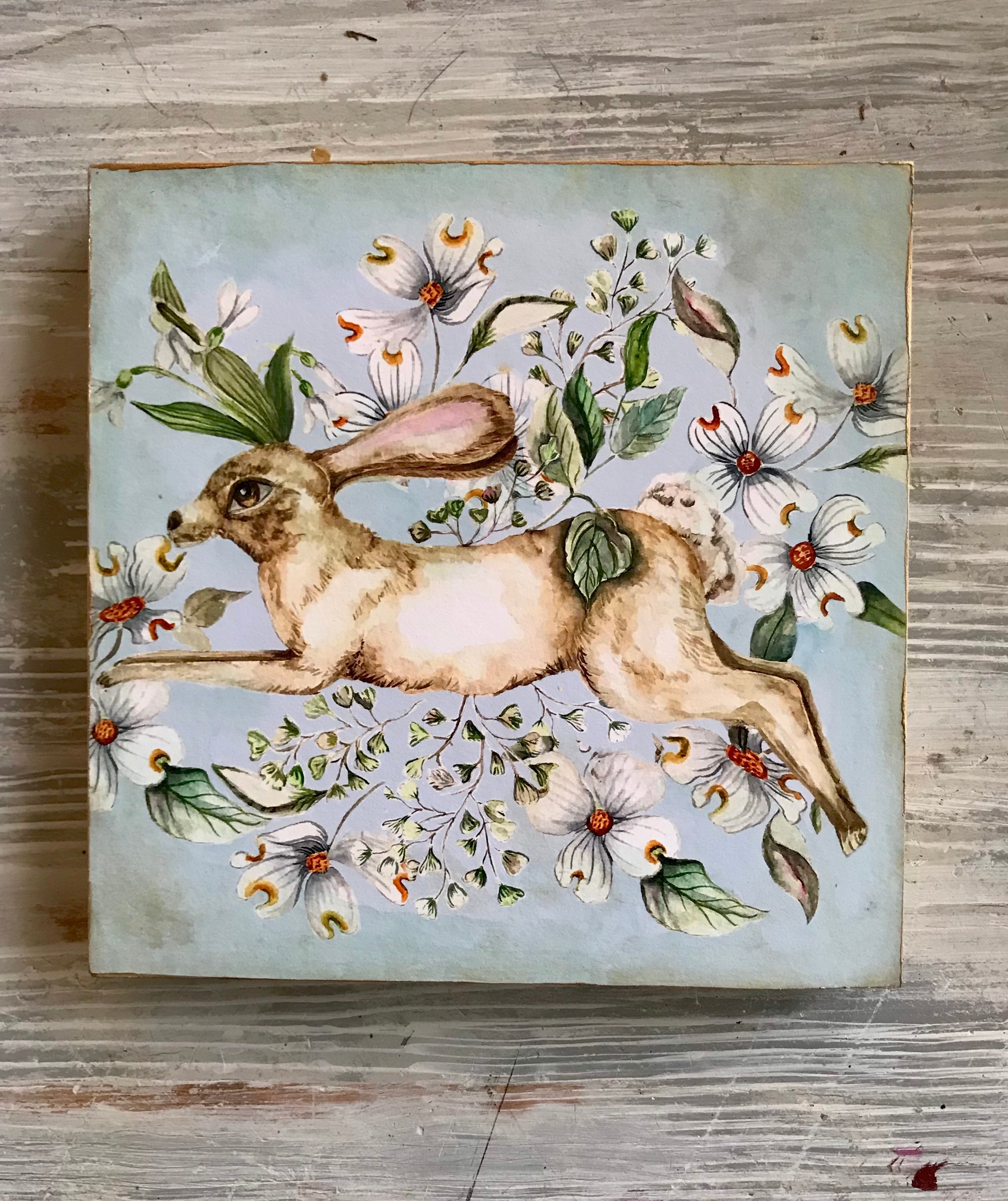 French Country Rabbit Sign, Country French Bunny Print, Bunny Print ...