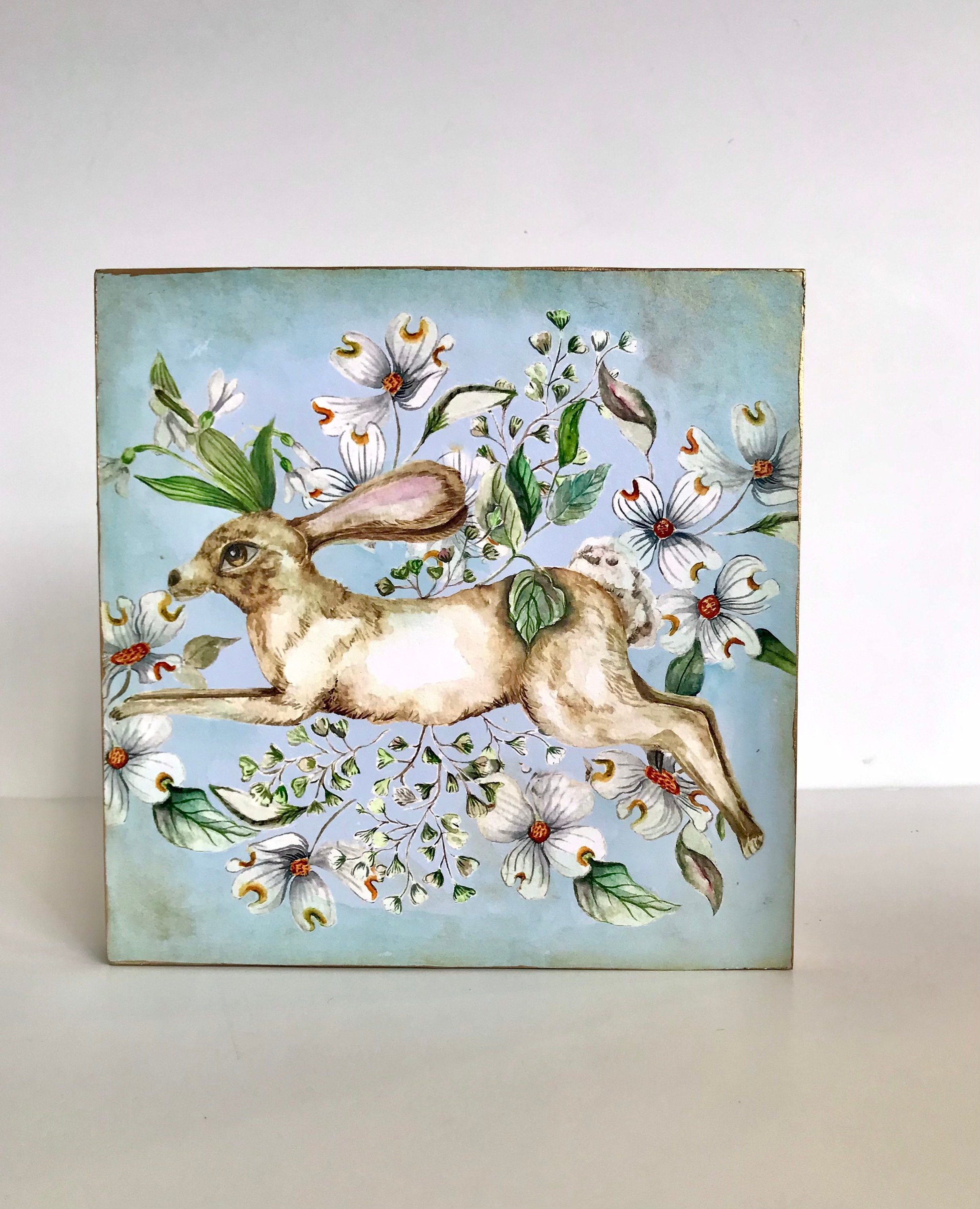 French Country Rabbit Sign, Country French Bunny Print, Bunny Print ...