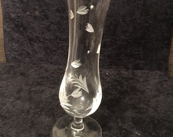 Stuart crystal vase | Etsy