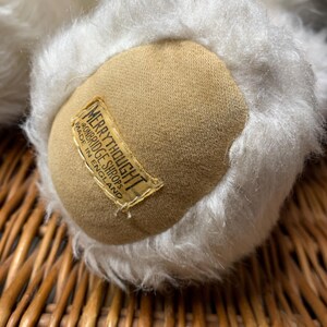 Vintage Rare Collectable Grey / White Merrythought Pyjama Case TEDDY ...