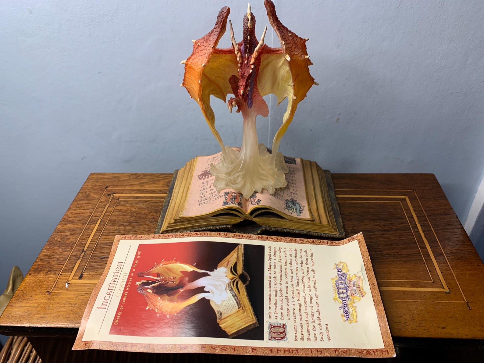 Vintage Rare Dragonsite Talisman Incantation Carmen Dragon Figure From ...