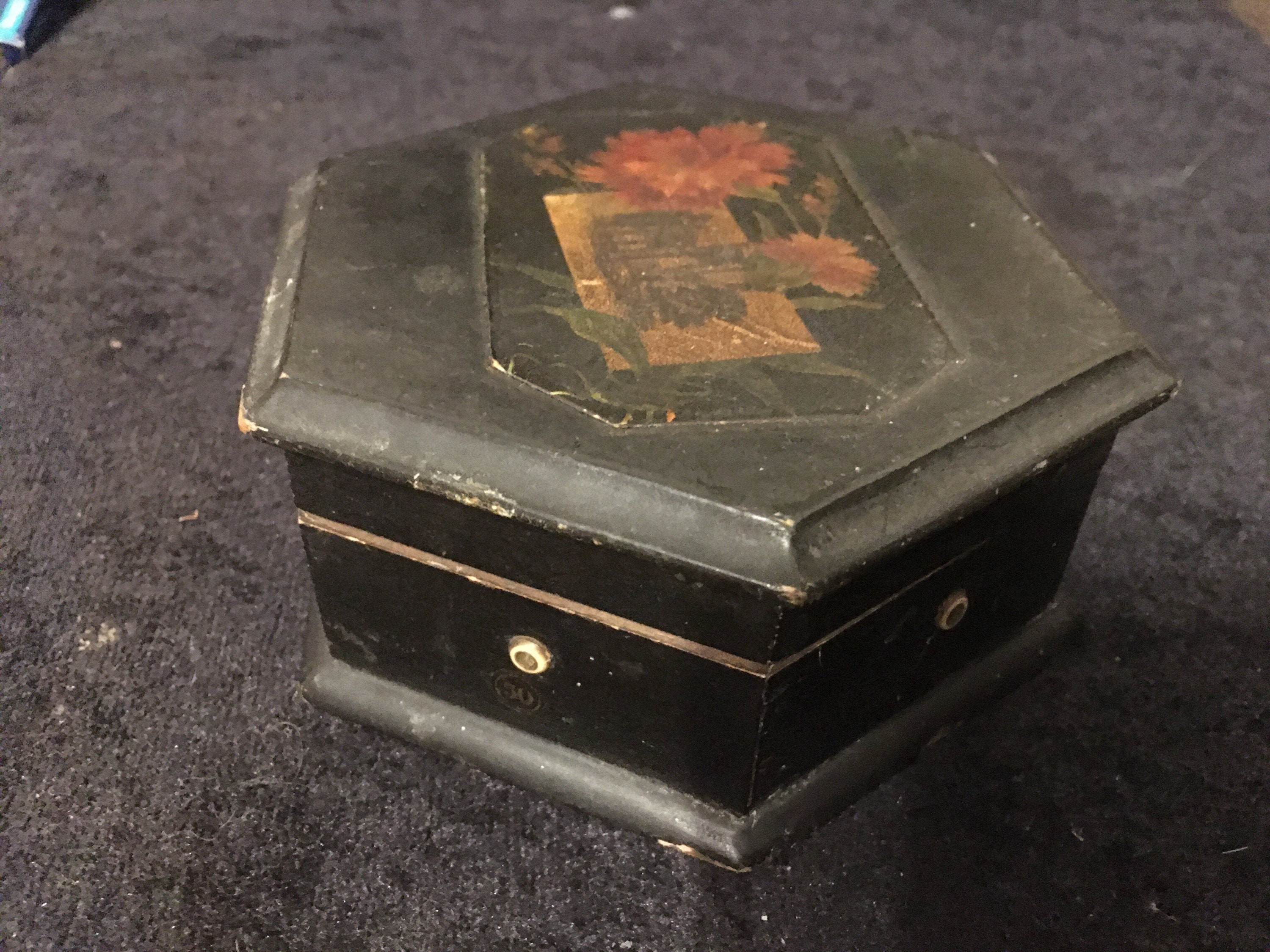 Very Rare Antique Wooden box from the 1800s to store Hand and | Etsy