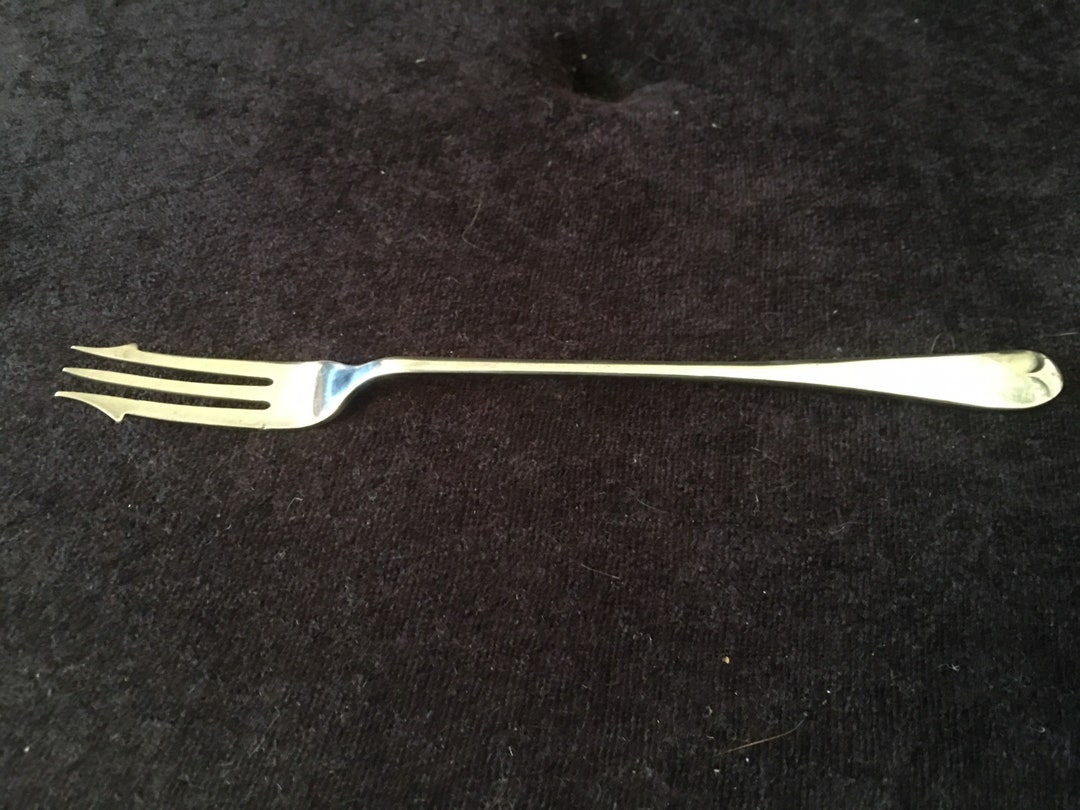 Vintage EPNS Silver Plated Pickle Fork - Etsy