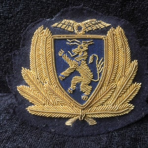 Vintage British Caledonian Bullion Badge Pilots Wings and Officers Cap ...