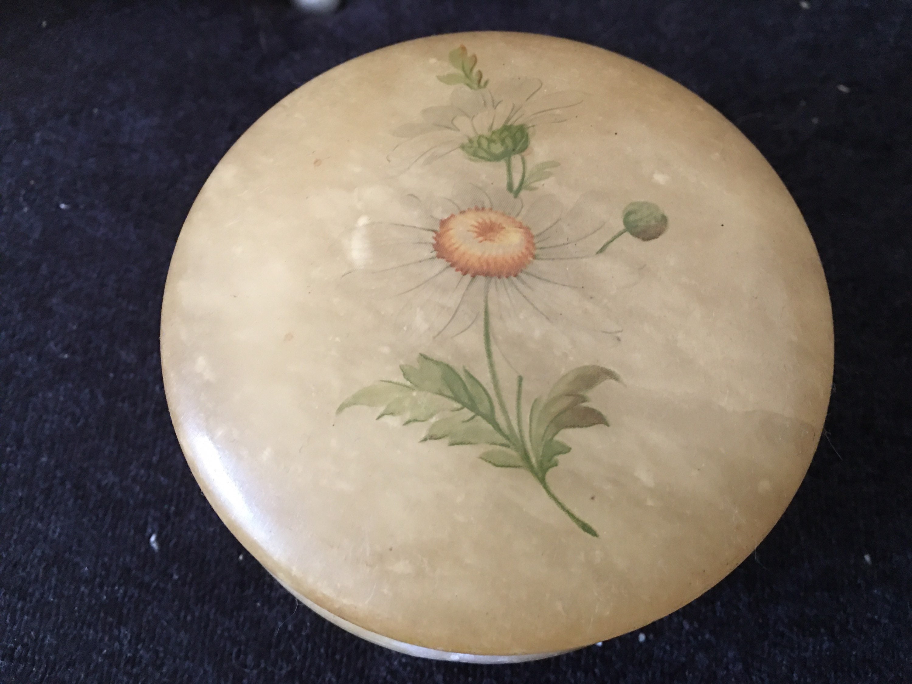 Vintage 1950s Alabaster Ladies Dressing Table Pots | Etsy UK