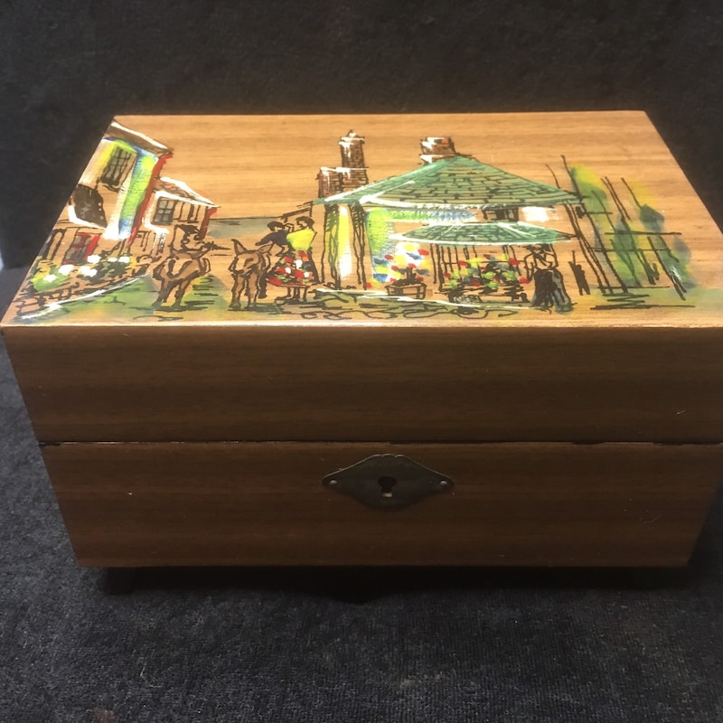 Vintage 1940s Jewelry Box - Etsy UK