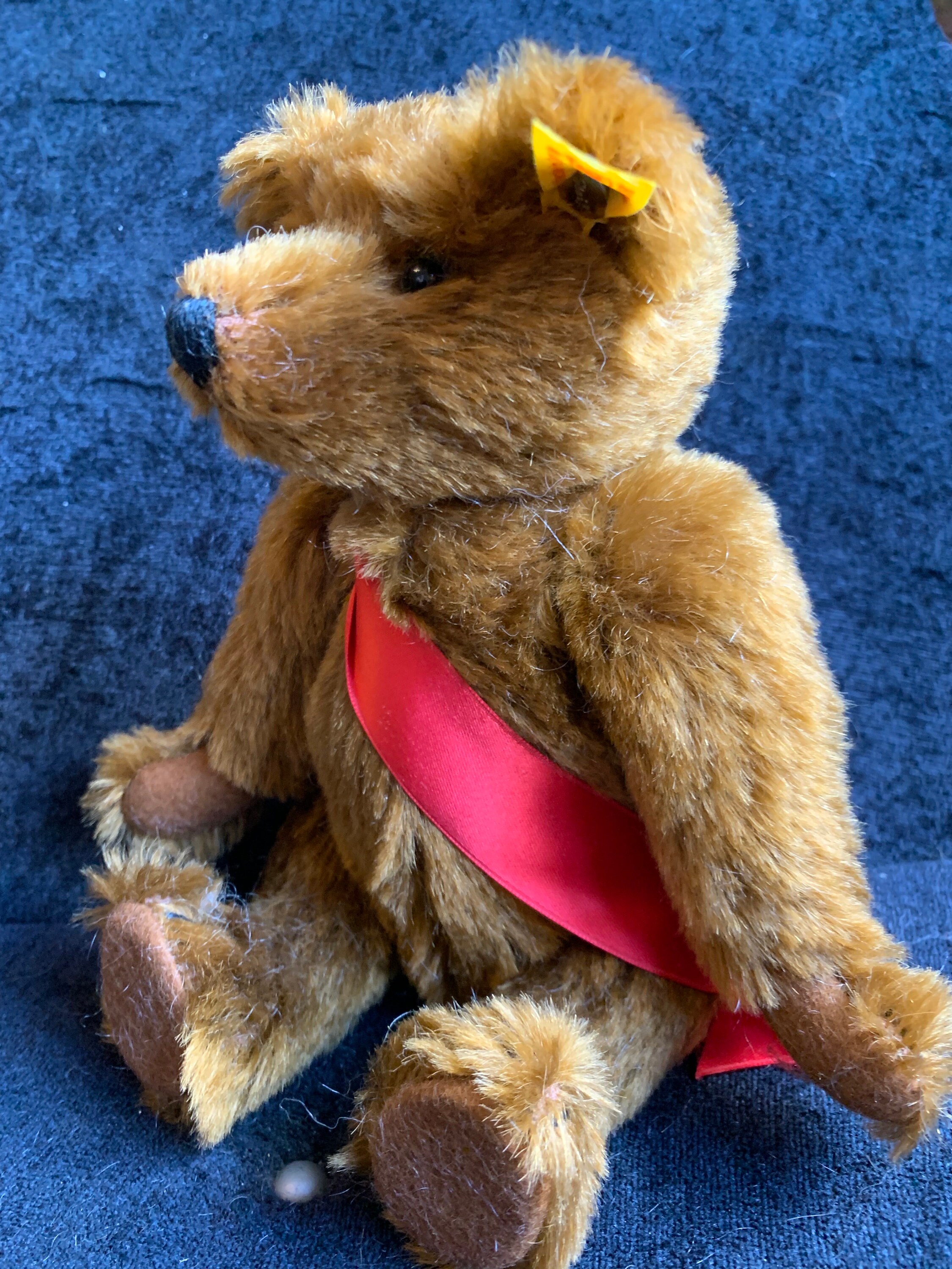 Rare STEIFF Mohair Worlds First Teddy Bear Replica 25cm EAN661303 - Etsy