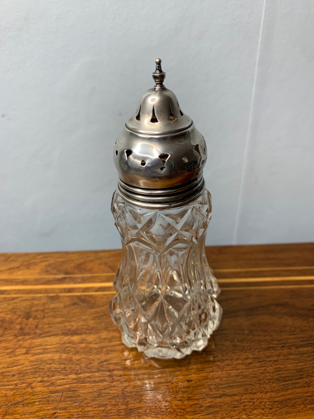 Antique Herny William Sparrow Sugar Shaker / Dredger Glass With ...