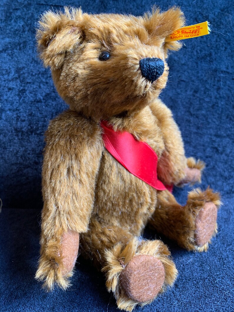 Rare STEIFF Mohair Worlds First Teddy Bear Replica 25cm - Etsy