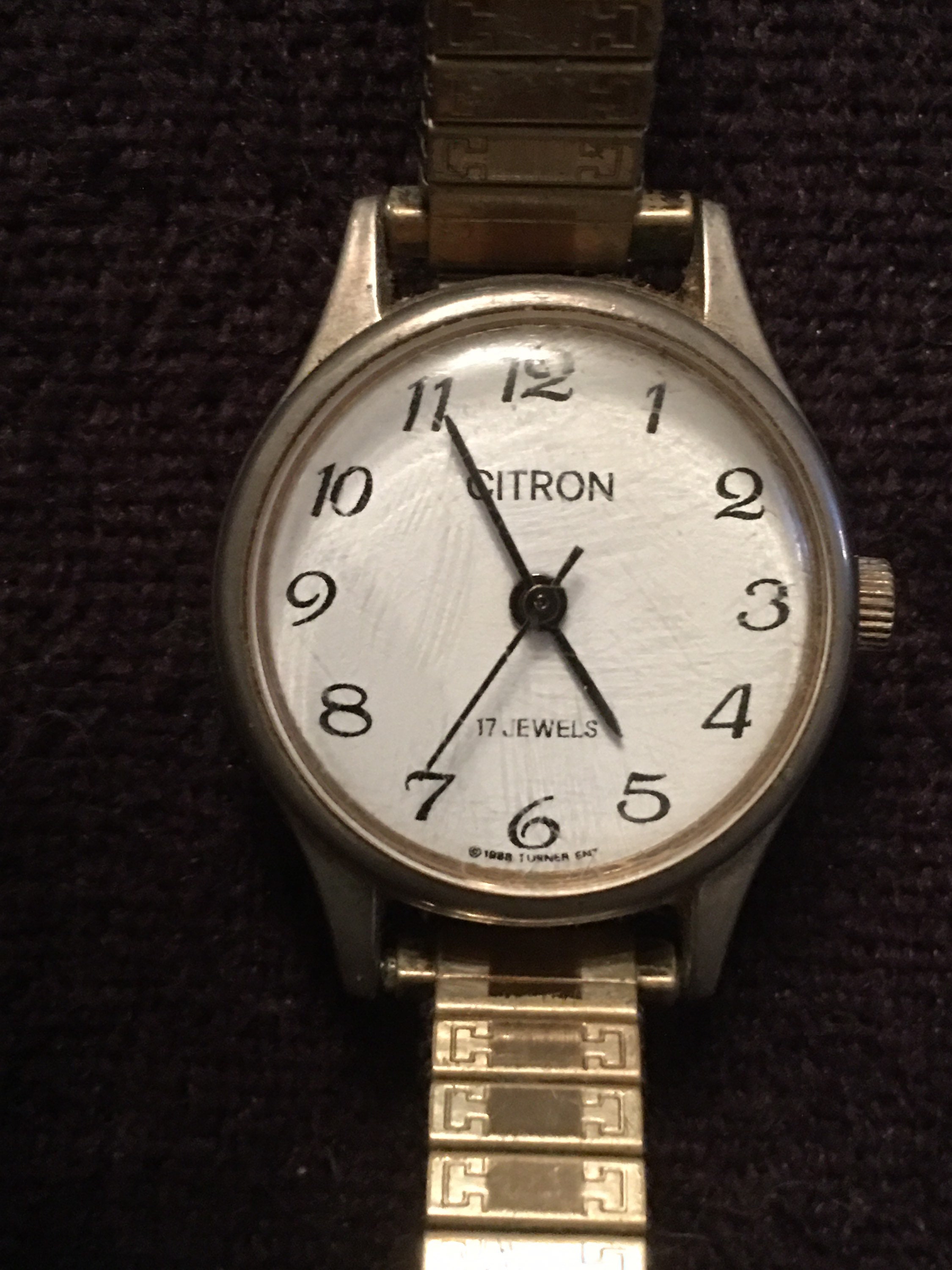 Vintage Citron Ladies Watch Dress Watch | Etsy UK