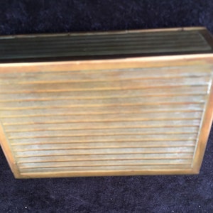 Vintage State Express Brass Cigarette Box - Etsy