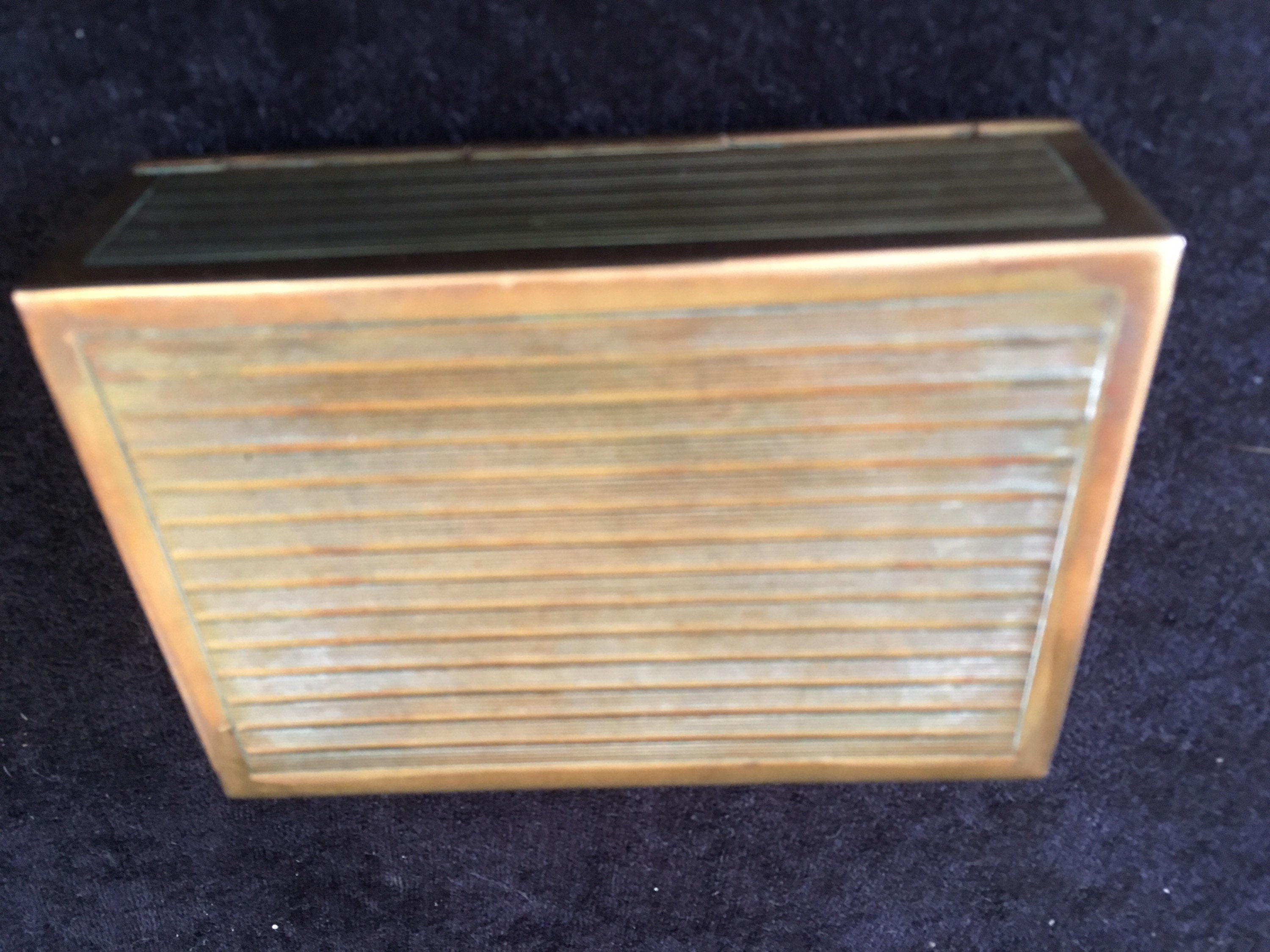 Vintage State Express Brass Cigarette Box - Etsy