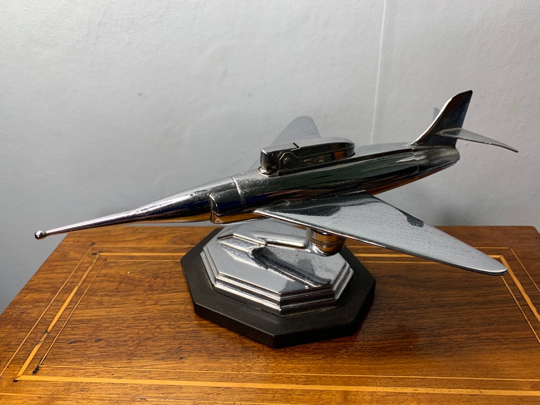 Vintage 1950s Chrome Plated Gala Sonic Jet Fighter Lighter - Etsy