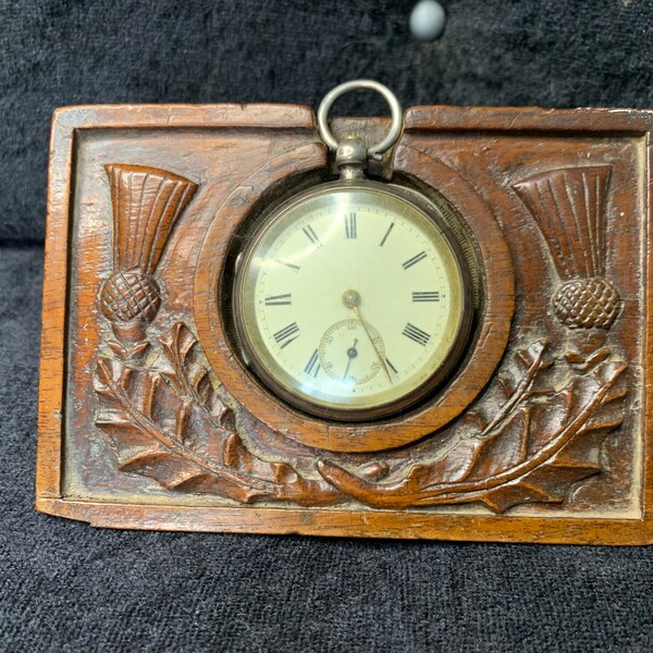 Wood Antique Pocket Watch Stand - Etsy
