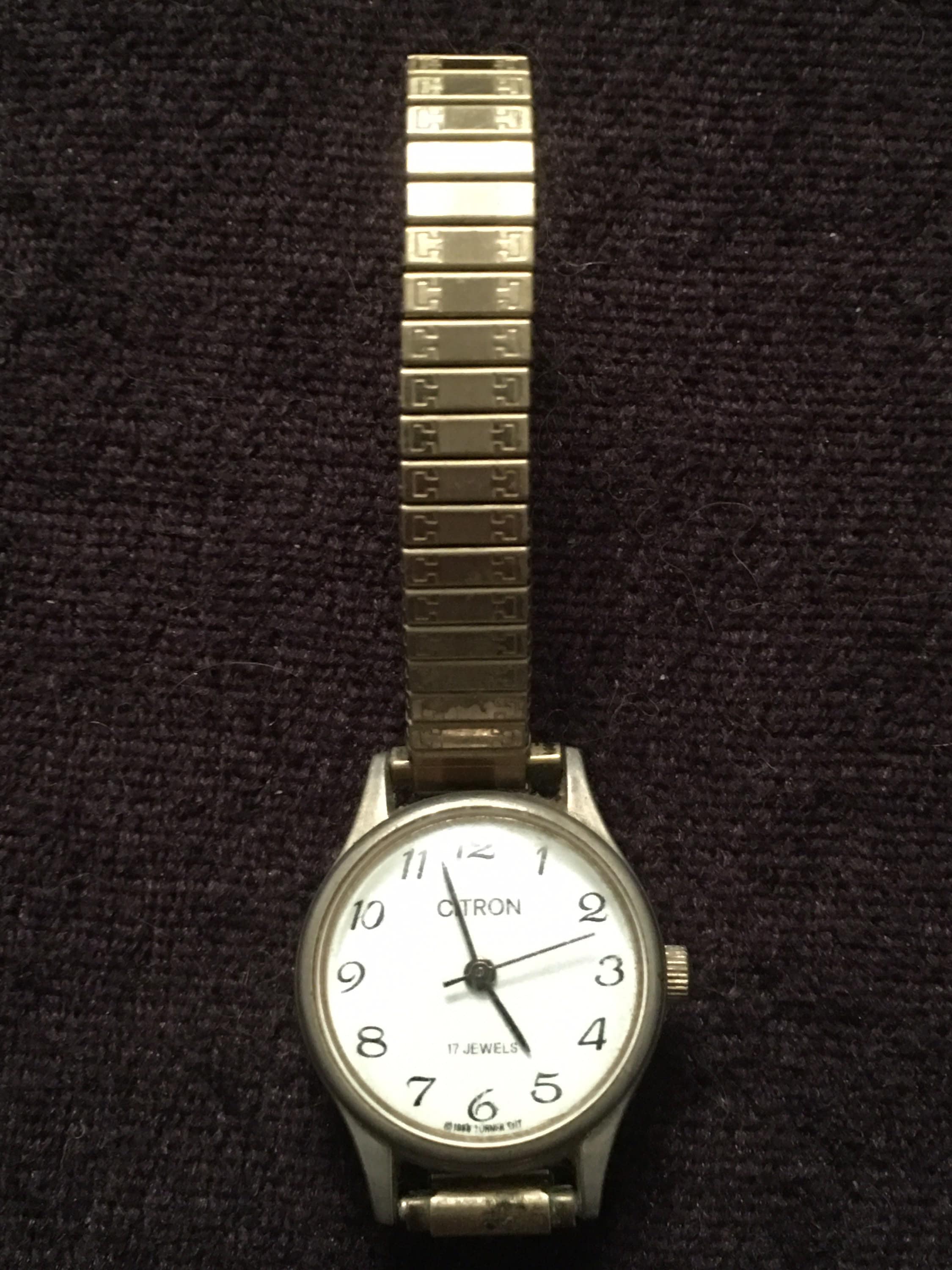 Vintage Citron Ladies watch dress watch | Etsy