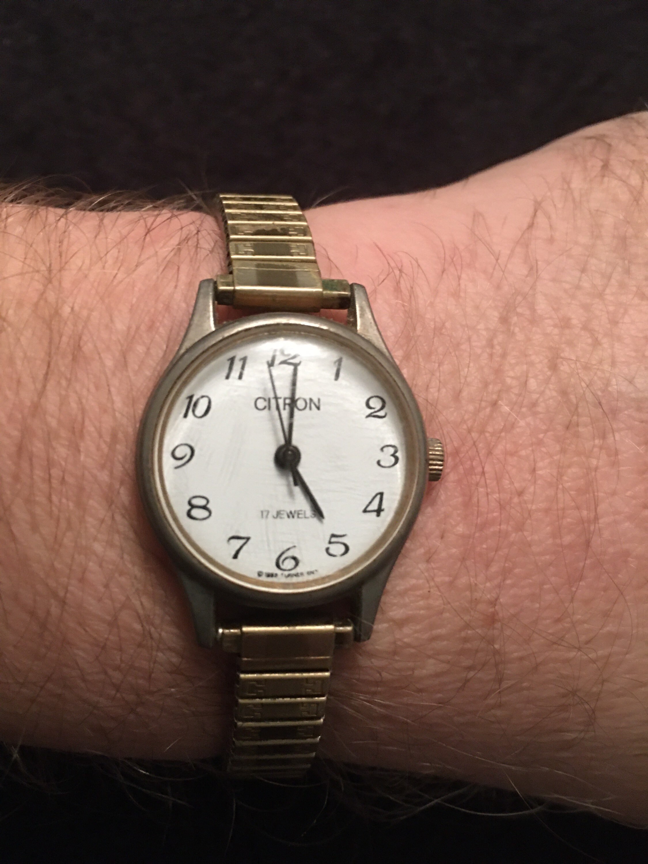 Vintage Citron Ladies watch dress watch | Etsy