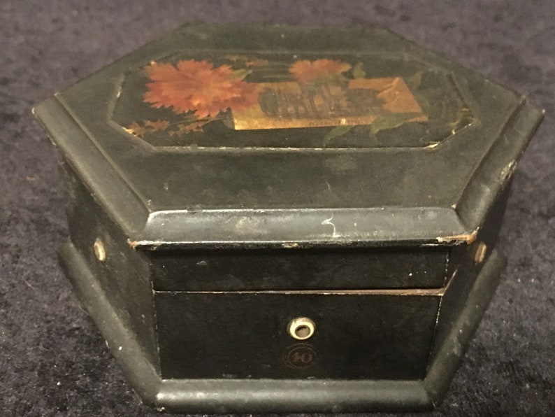 Very Rare Antique Wooden box from the 1800s to store Hand and | Etsy