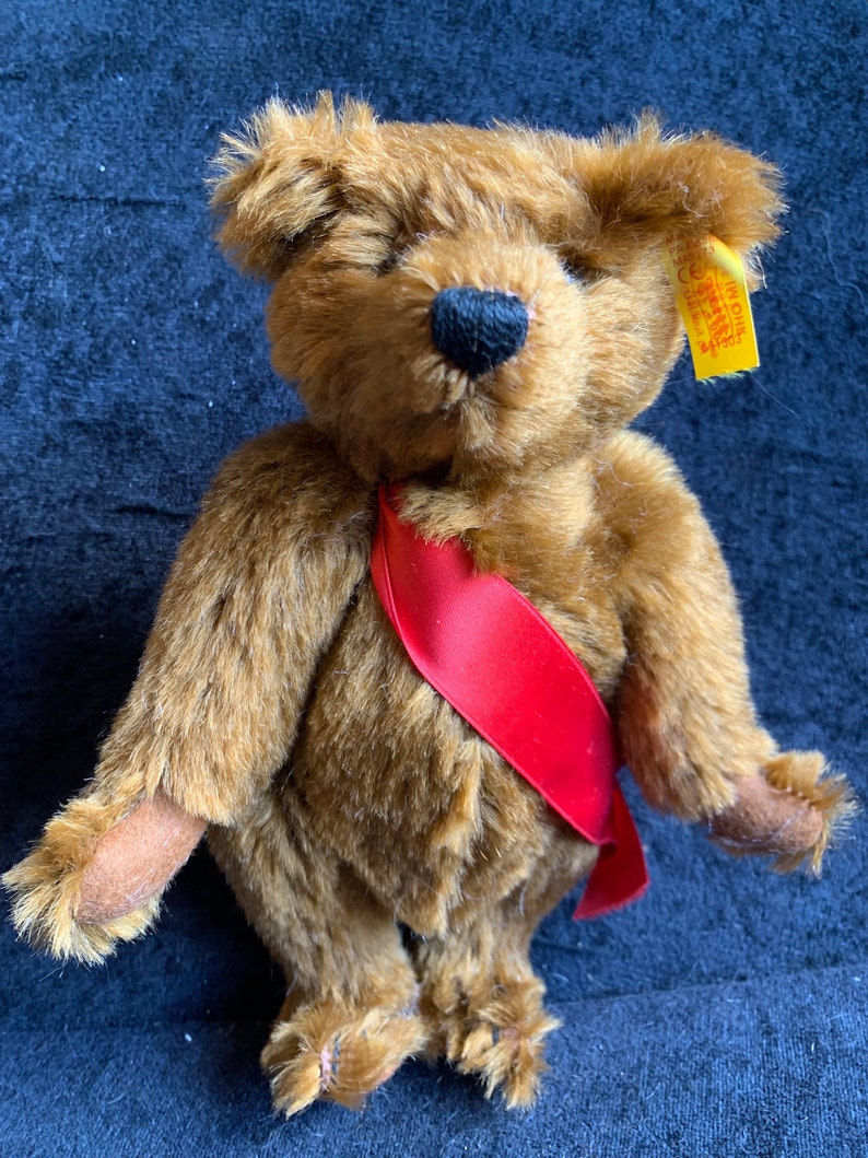 Rare STEIFF Mohair Worlds First Teddy Bear Replica 25cm EAN661303 - Etsy
