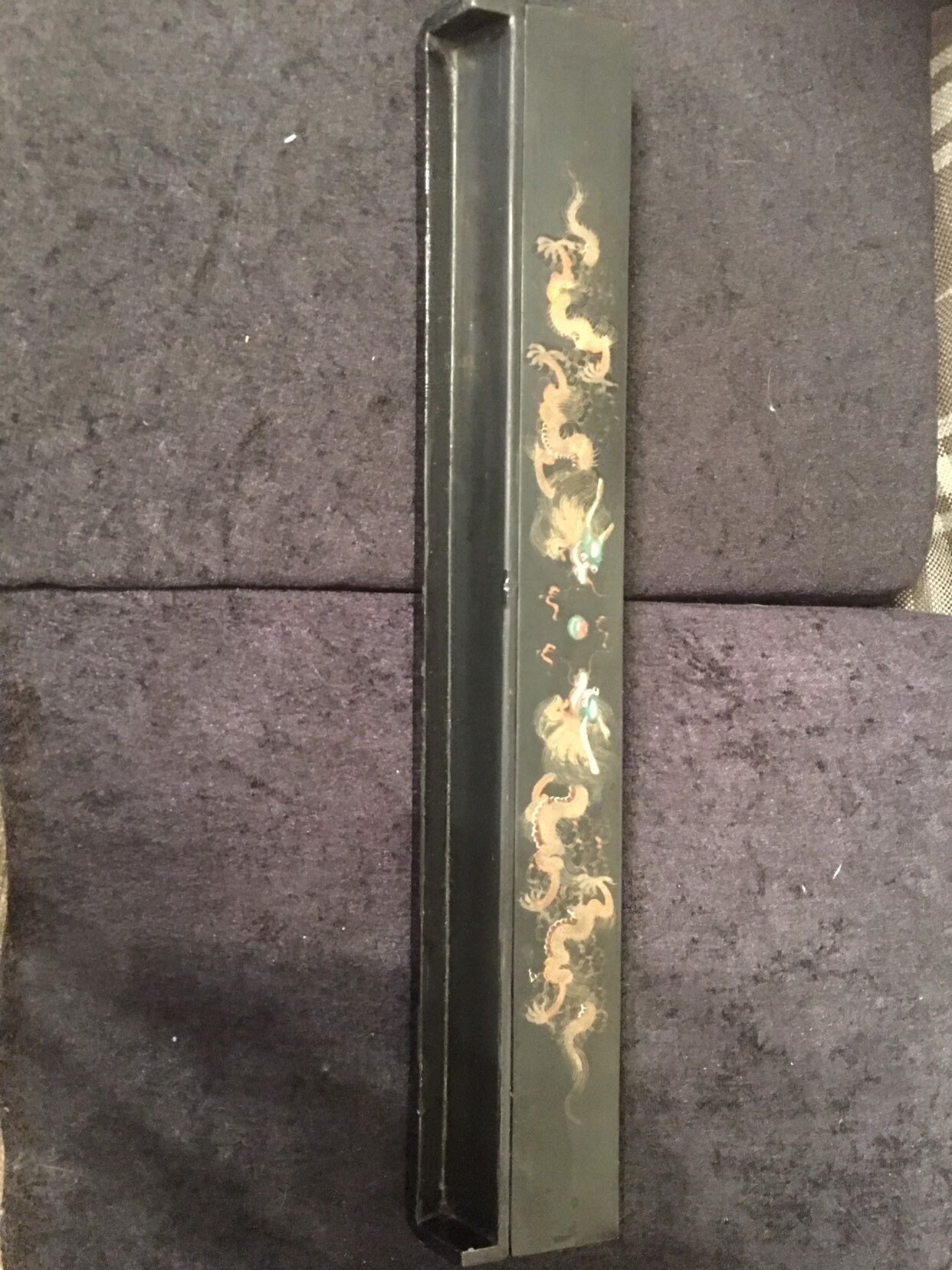 Rare Antique Japanese Lacquer Ware Paint Box / Writing Box - Etsy