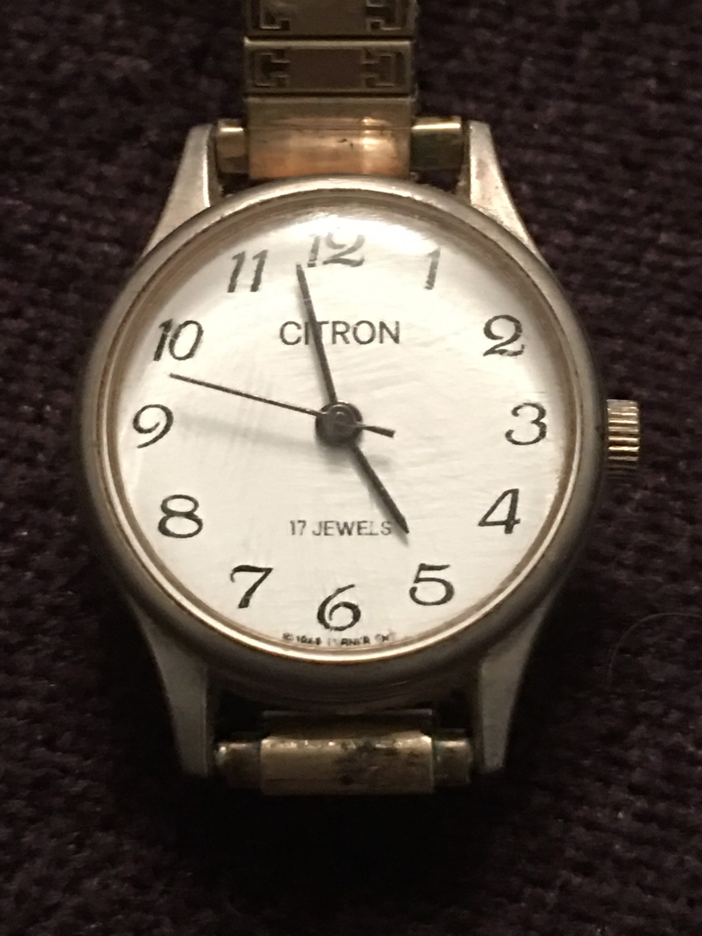 Vintage Citron Ladies Watch Dress Watch | Etsy UK