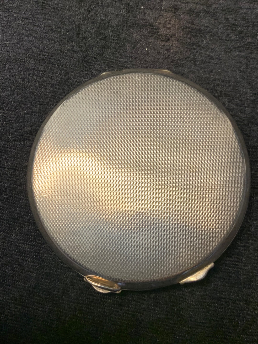 Stunning Antique Solid Sterling Silver Powder Compact Case by Adie ...