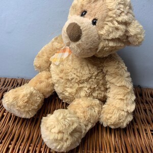 Vintage Gund Manni 15015 Soft Plush Bear - Etsy