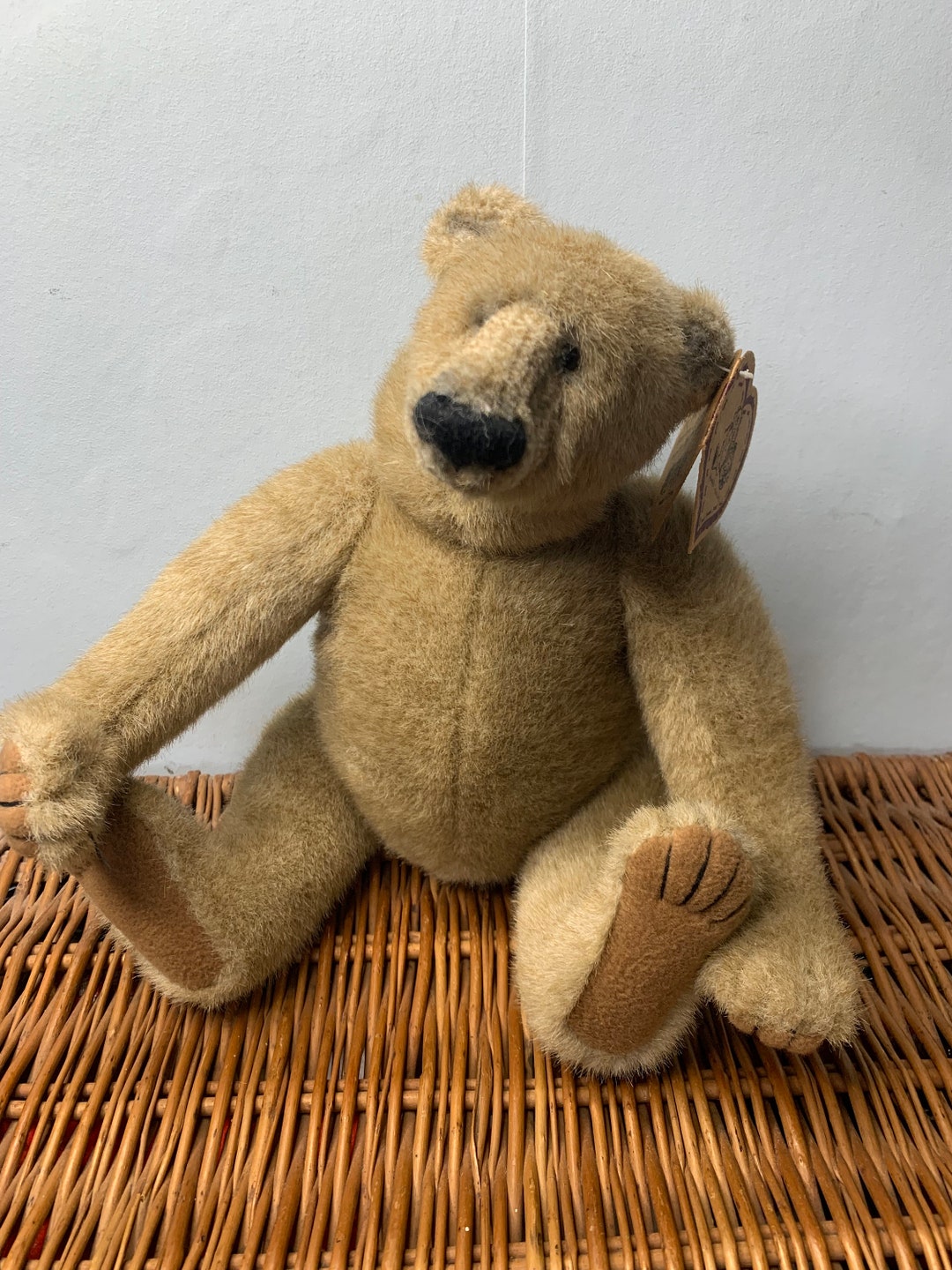 Vintage Heartfelt Collectibles Carter Soft Plush Bear CSA257 - Etsy