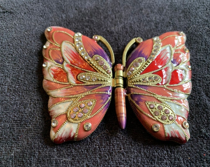 Stunning Butler and Wilson Butterfly Compact Mirror - Etsy