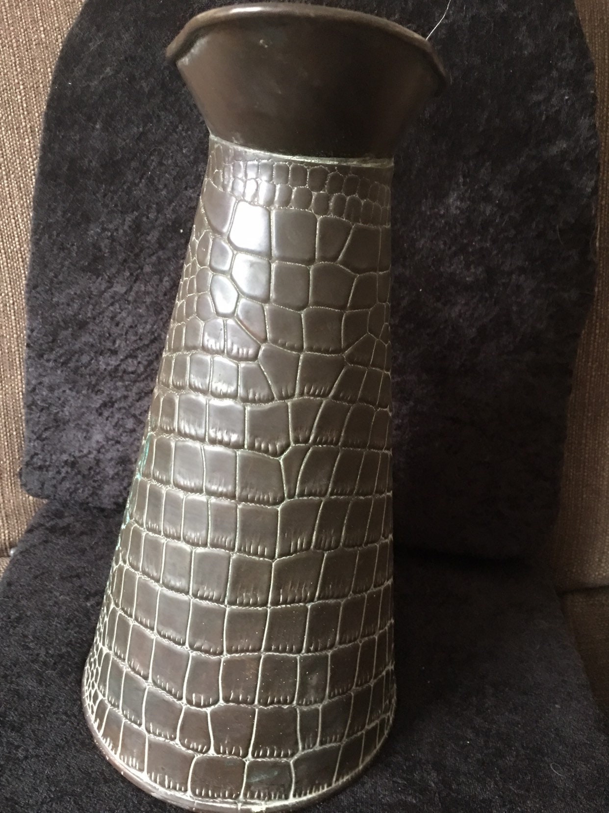 Vintage Joseph Sankey of Bilston No 6 Large Copper Crocodile / Snake ...