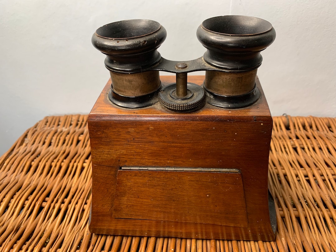 Antique Wooden Steroscopic Viewer - Etsy