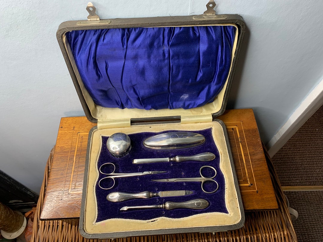 Antique Art Deco 1920s Daniel Manufacturing Co Sterling Silver Manicure ...