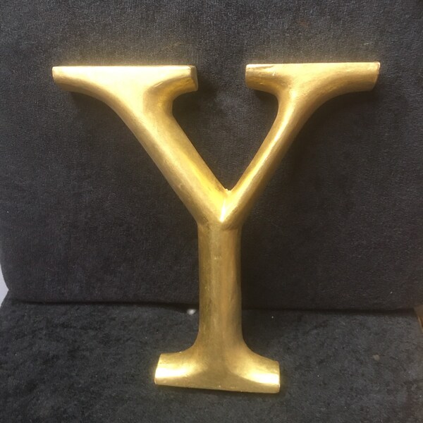 Wooden Letter Y - Etsy