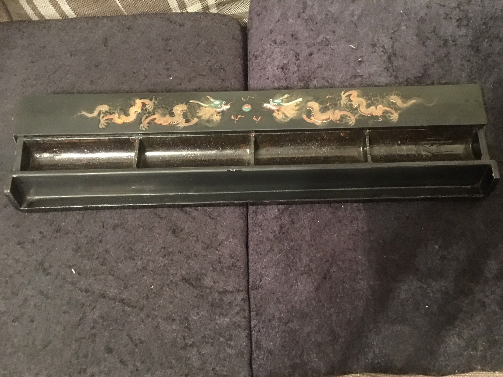 Rare Antique Japanese Lacquer Ware Paint Box / Writing Box - Etsy