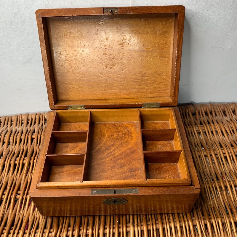 Antique Needle Box - Etsy