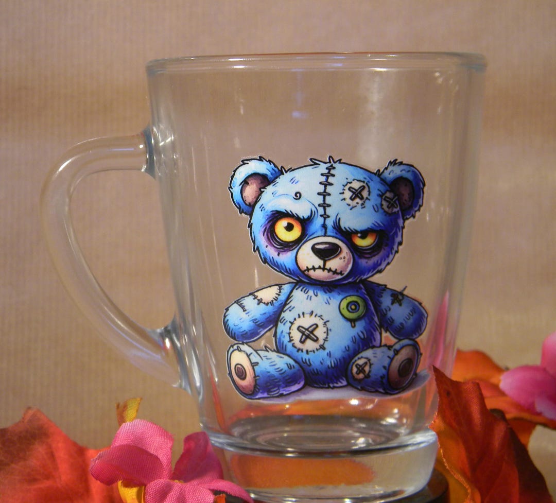 Voodoo Doll Glass Mug - Original 25cl-30cl Hocus & Pocus Mug, Kawaii ...