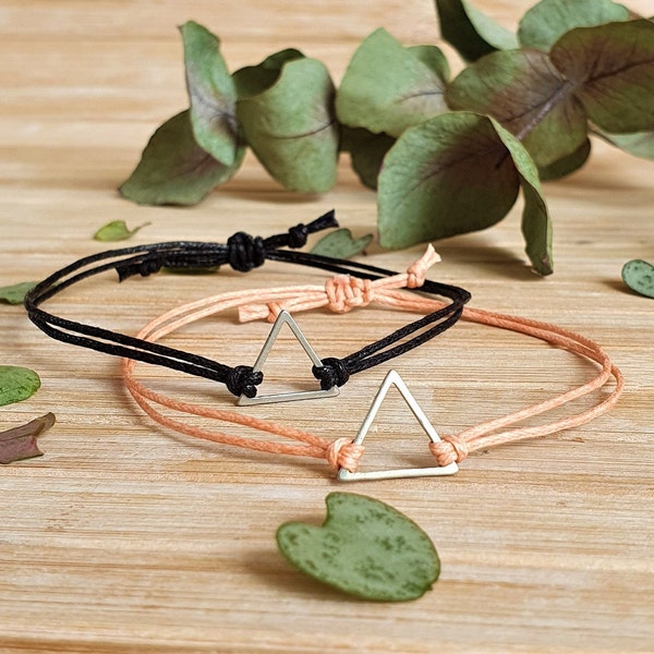 Triangle Bracelet - Etsy