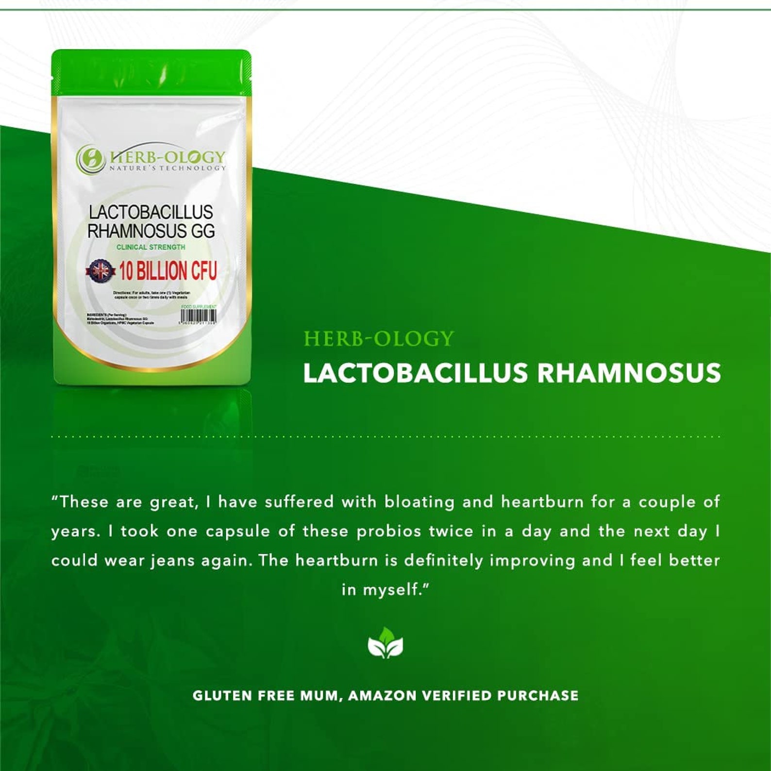 Lactobacillus Rhamnosus 60 High Strength Capsules 10 - Etsy UK