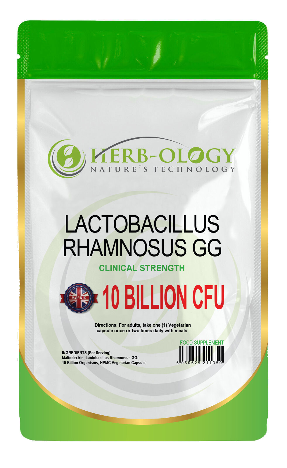 Lactobacillus Rhamnosus 60 High Strength Capsules 10 - Etsy UK