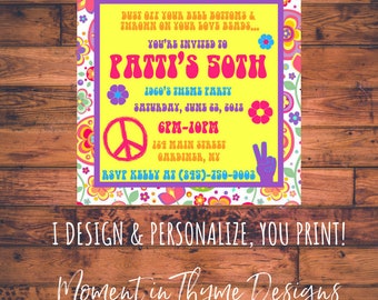1960s birthday party | Etsy