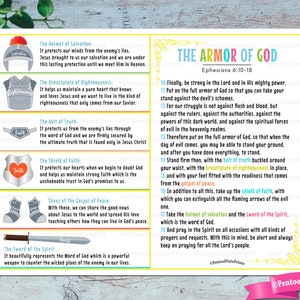Buy Armor of God Paper Doll Printable, Bible Verse Prints, Homeschool ...