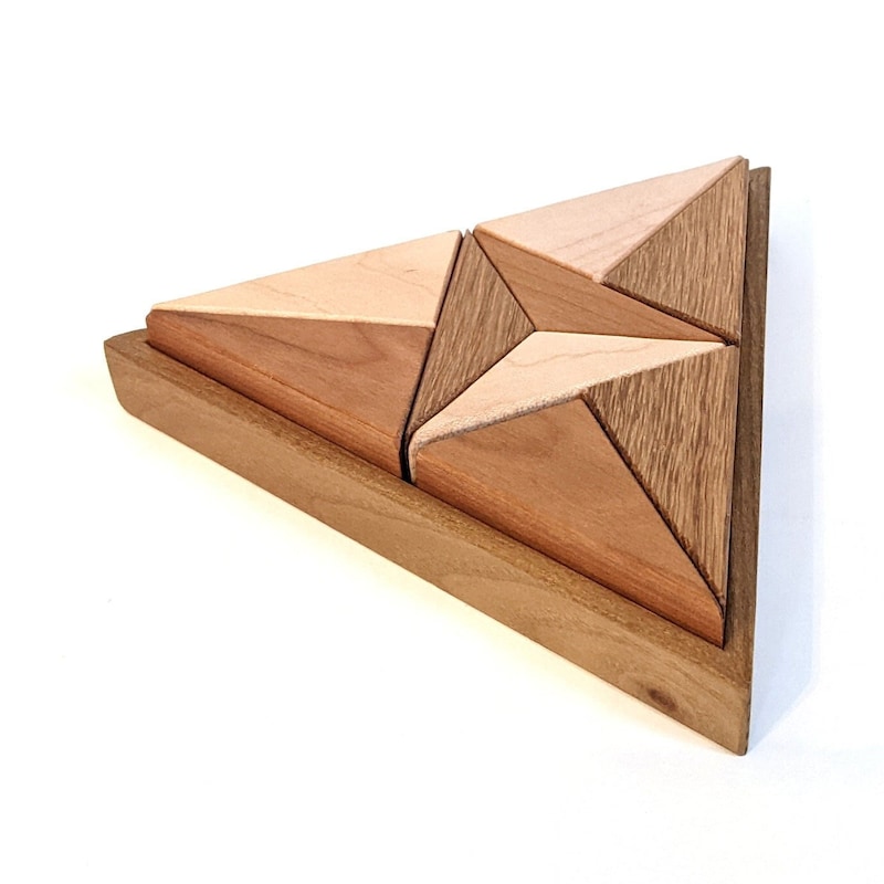 Triangle Wood - Etsy