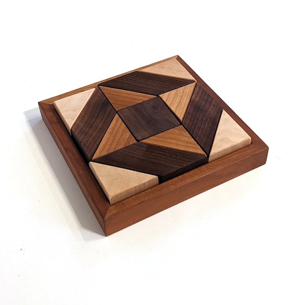 Geometric Puzzle - Etsy