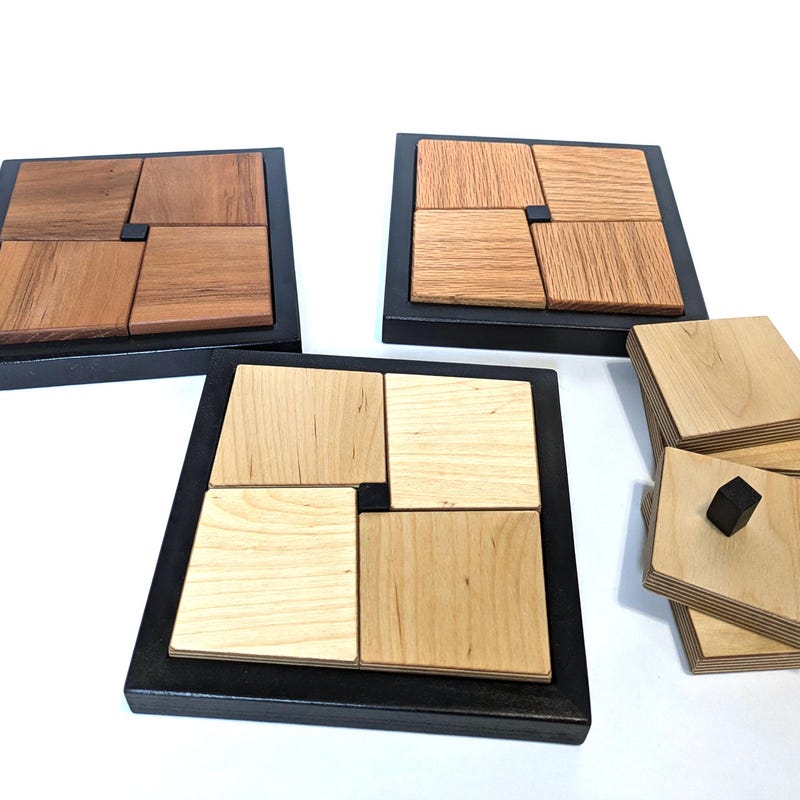 Geometric Puzzle - Etsy